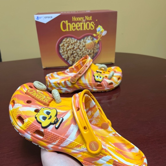 CROCS | Shoes | Crocs X Cheerios Collab With Special Box All Sizes ...